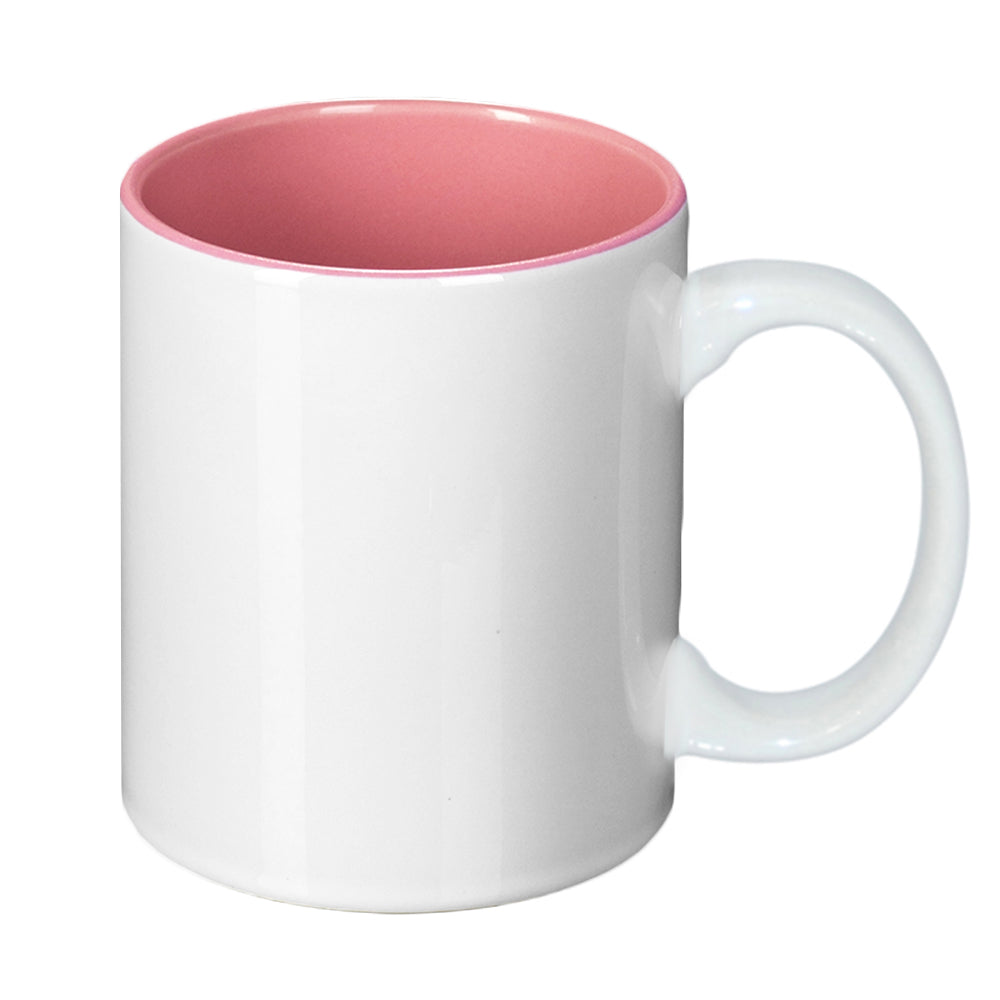 Print On Demand 11oz Durham Mug - Two Tone - Pink | Treat POD – Treat Pod