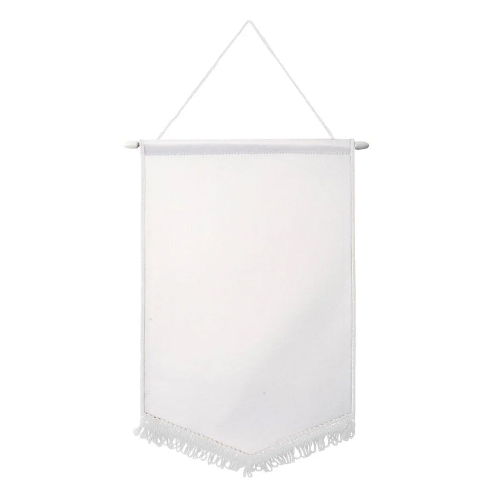 Print On Demand Pennant - White | Treat POD – Treat Pod