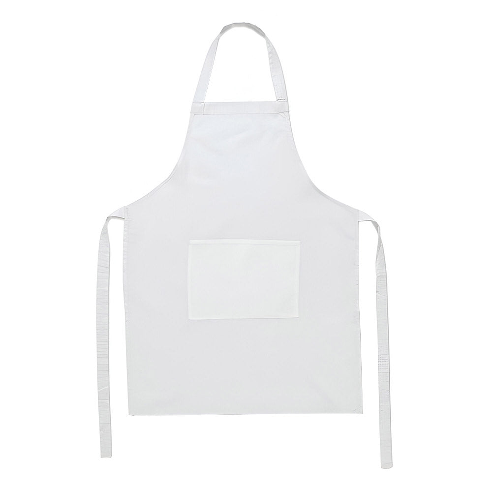 Print On Demand Adult Apron With Pocket - White | Treat POD – Treat Pod ...
