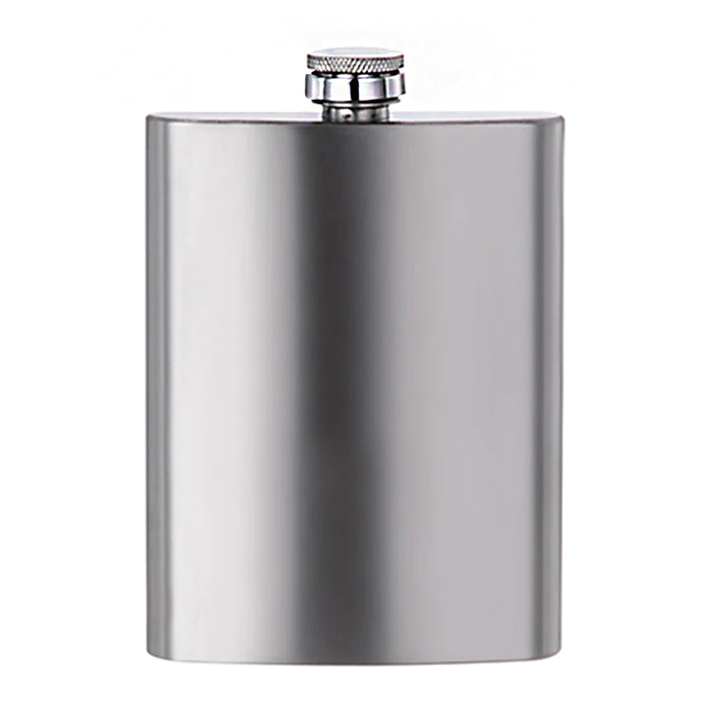 Print On Demand 8oz Stainless Steel Hip Flask | Treat POD – Treat Pod ...