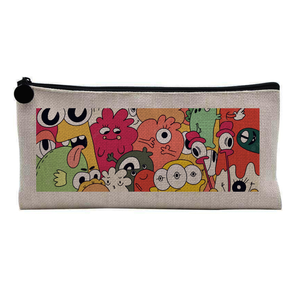 Print On Demand Linen Style Pencil Case | Treat POD – Treat Pod